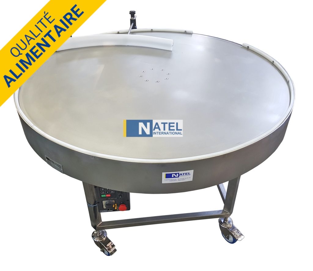 Tables tournantes - Natel International : Fabricant de convoyeurs ...